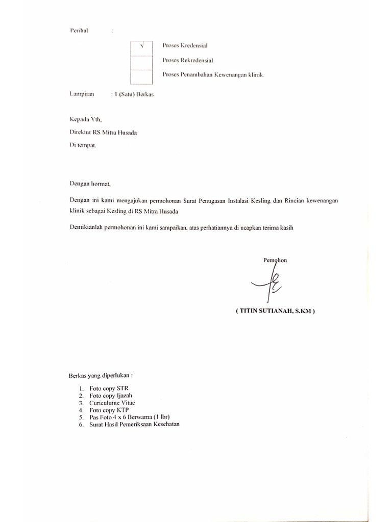 SPK RKK Bu Titin | PDF