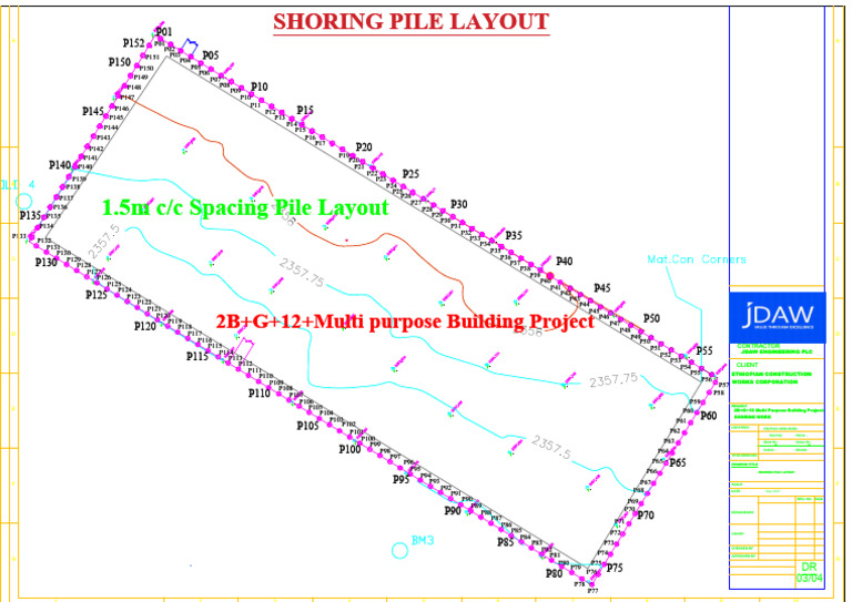May 14 New Ecwc Pile Layout-Layout1 | PDF