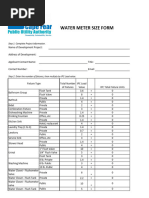 AWWA M22 Spreadsheet | PDF | Toilet | Hydraulic Engineering