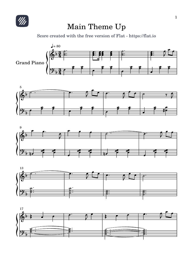Main Theme Up | PDF
