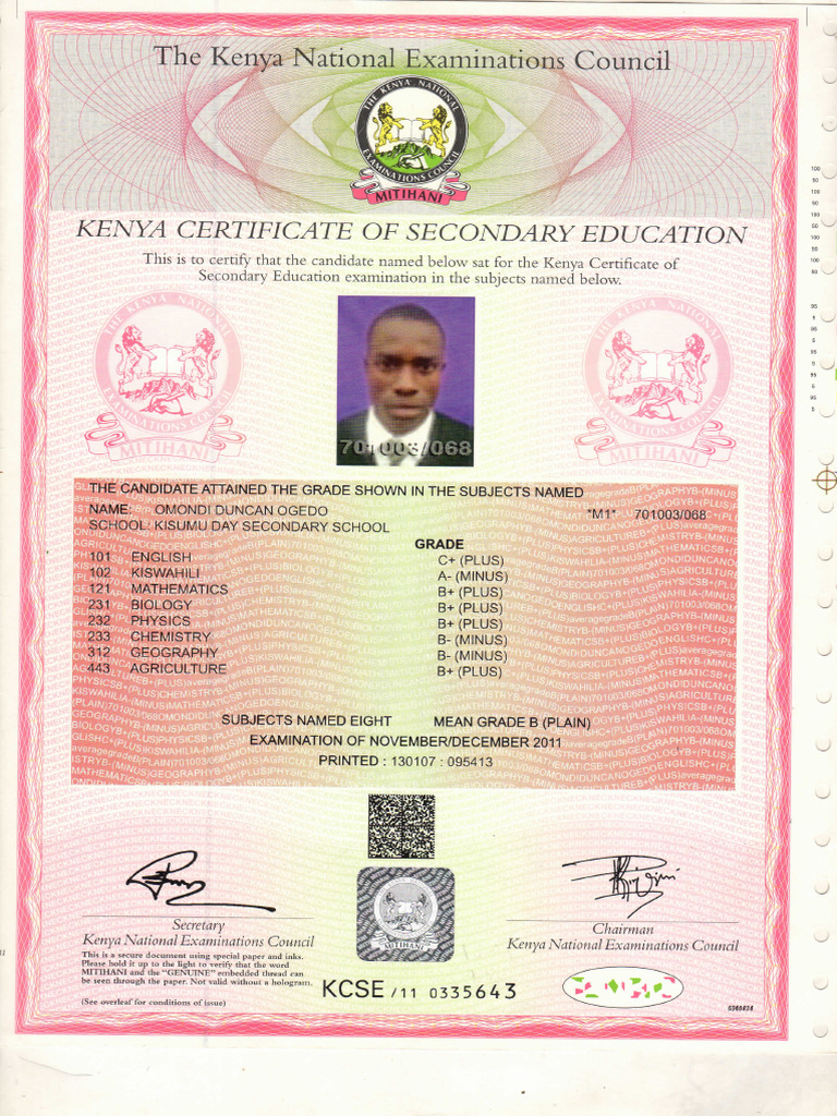 KCSE | PDF