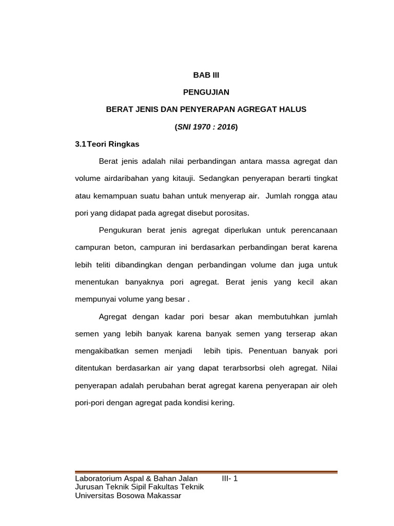 Bab 3 BJ Halus | PDF