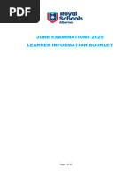 June Exam Timetable Term 2 2025 | PDF