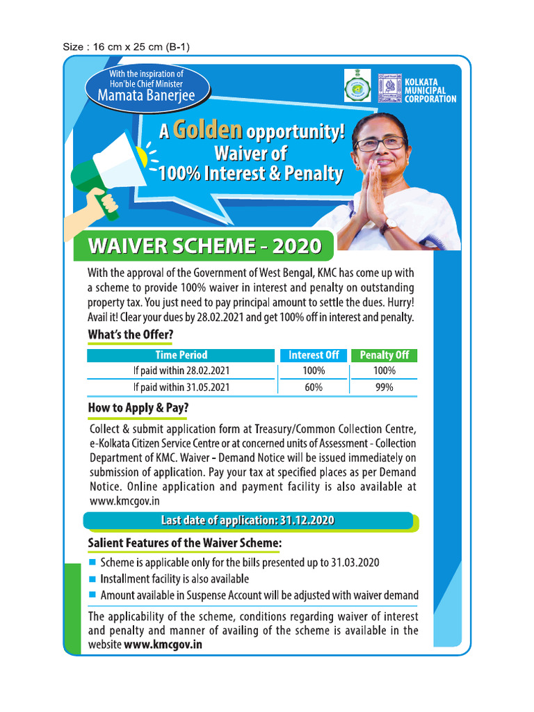 Published KMC Waiver Scheme 2020 | PDF