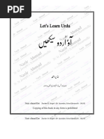 Urdu Alphabet Chart with English Equivalents | PDF | Encodings | Notation