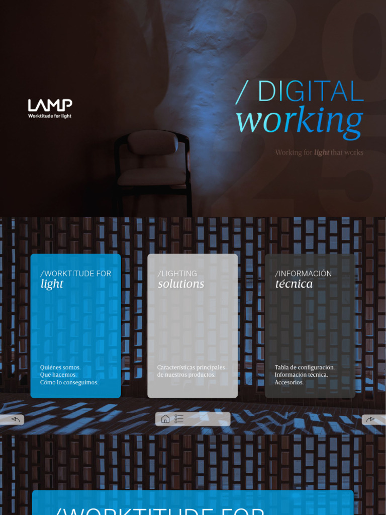 Lamp Digital Working | PDF | Diodo emisor de luz | Uso eficiente de energía