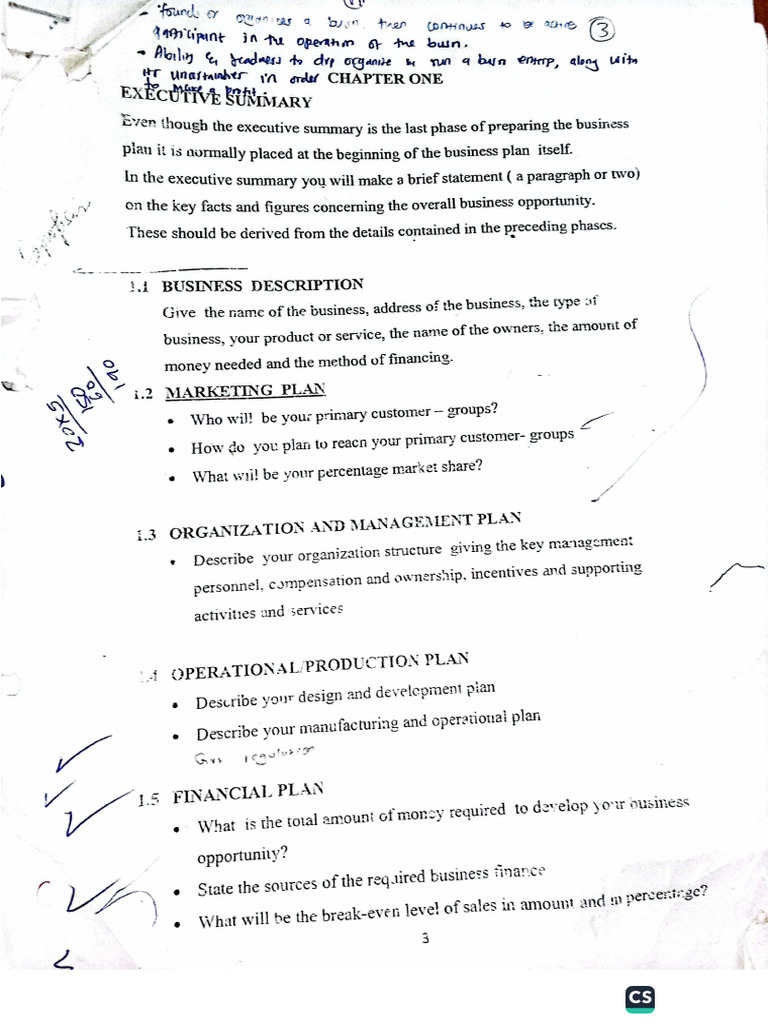 Business Plan Guide | PDF