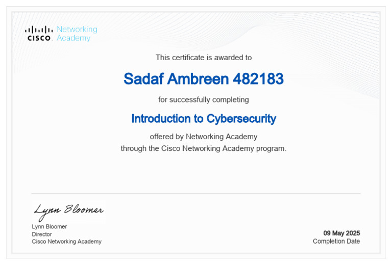 Certificate | PDF