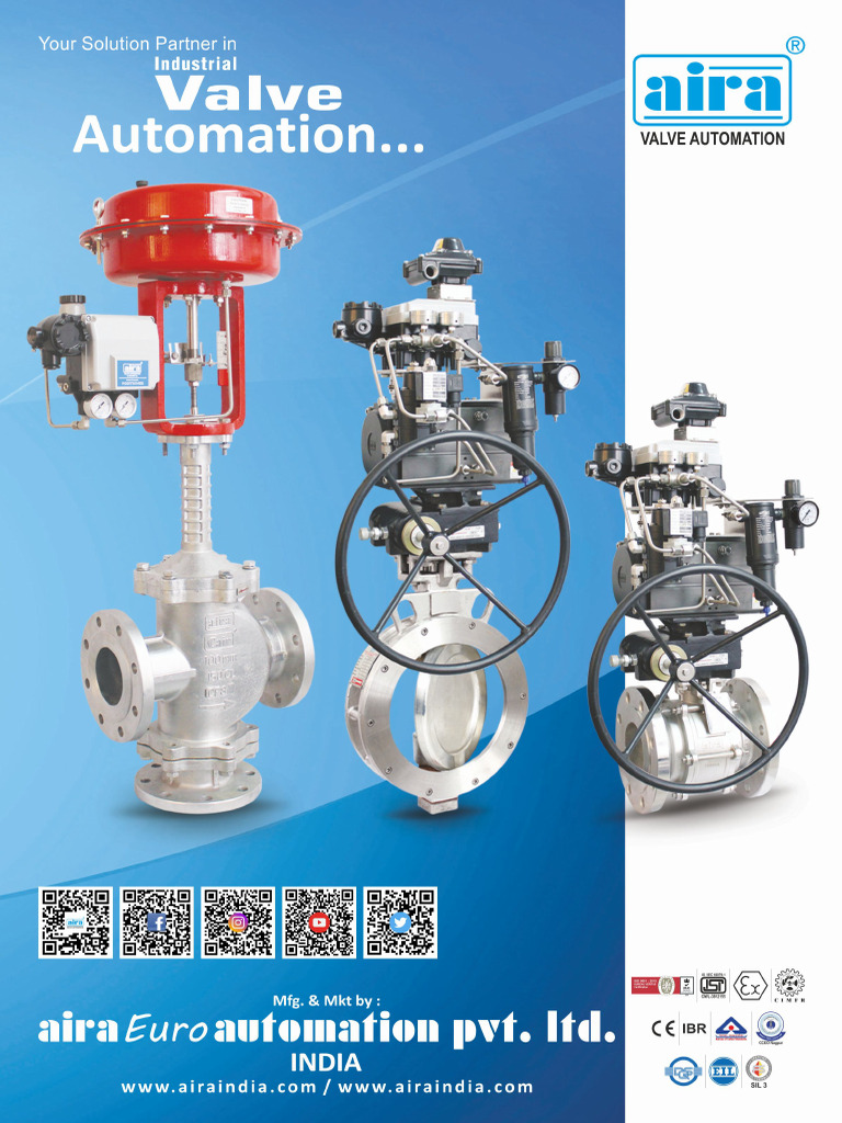 Aira EURO Pneumatic Automation Valves - New Catalog | PDF