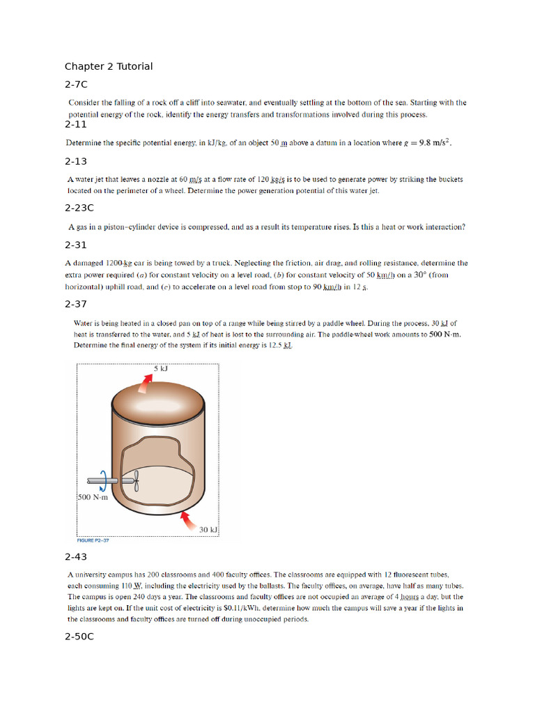 Chapter 2 Tutorial | PDF