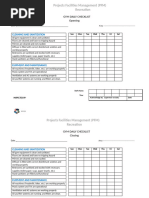 Locker Room Inspection Checklist | PDF