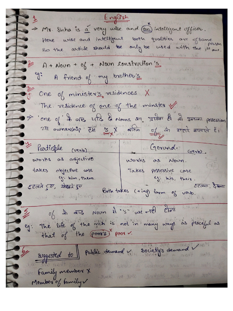 Quick Grammar Rules | PDF