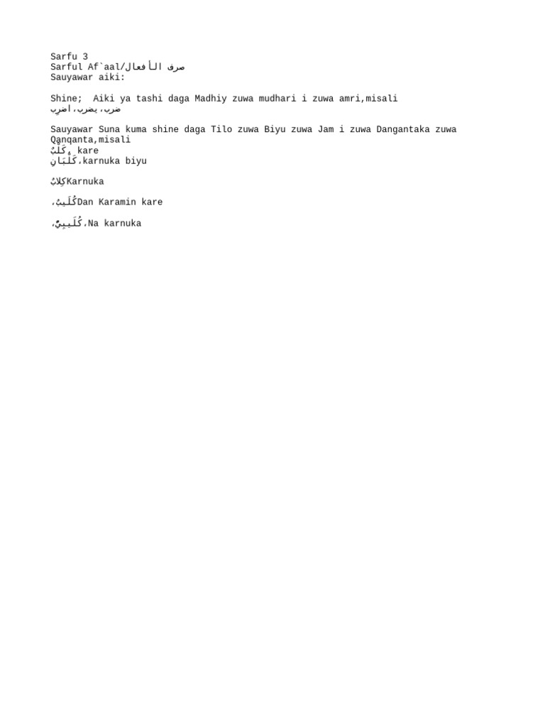 Sarfu 3 | PDF
