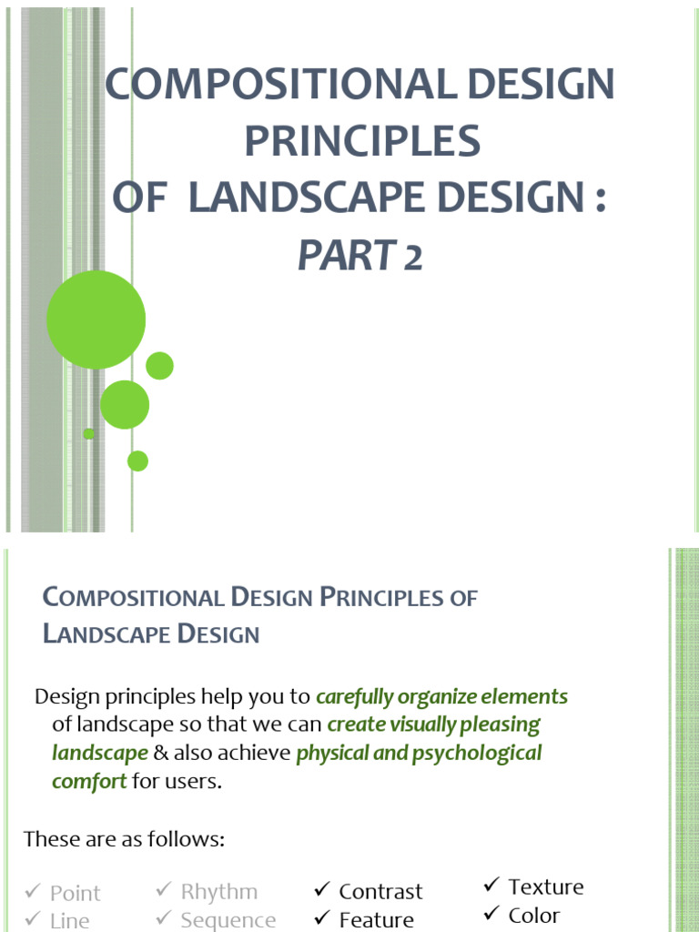 Positional Design Principles - Part 2 | PDF | Color | Landscape