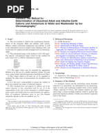 Astm 4327 | PDF | Chromatography | Sodium Hydroxide