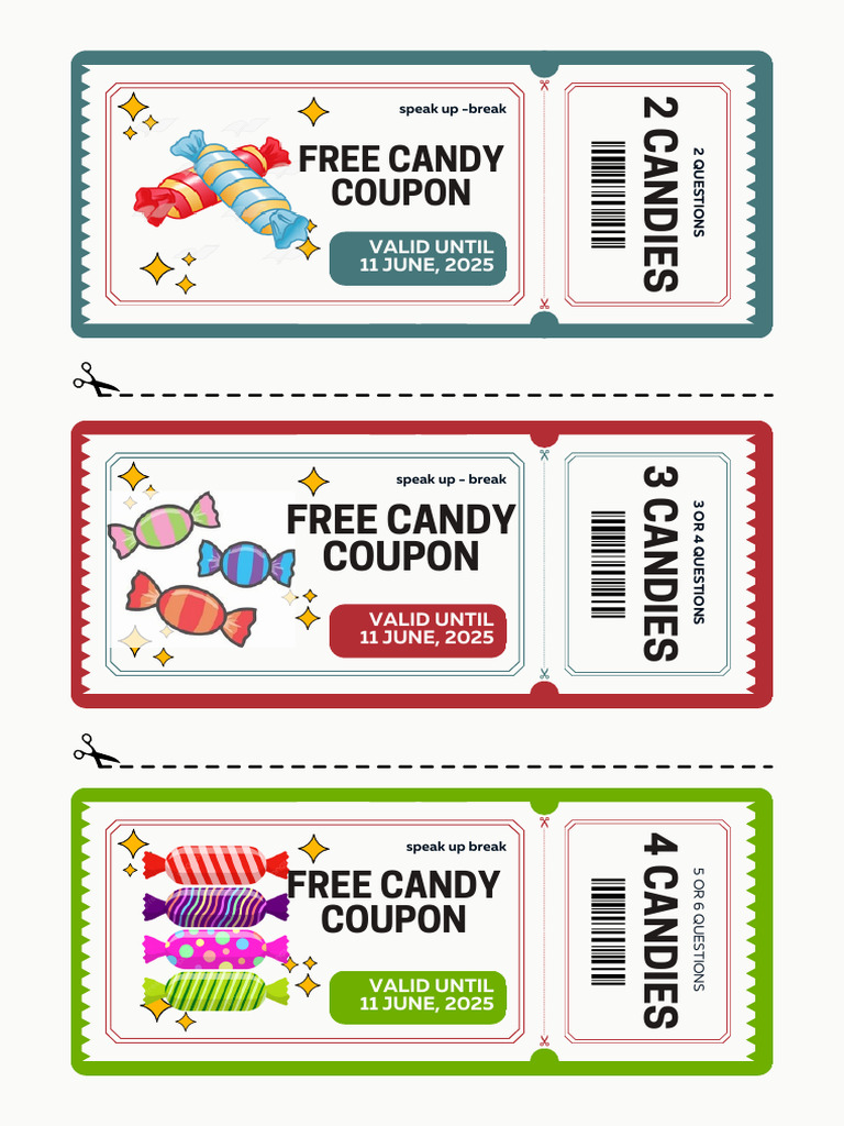 Free Candy Coupon Valid Until 2025 | PDF