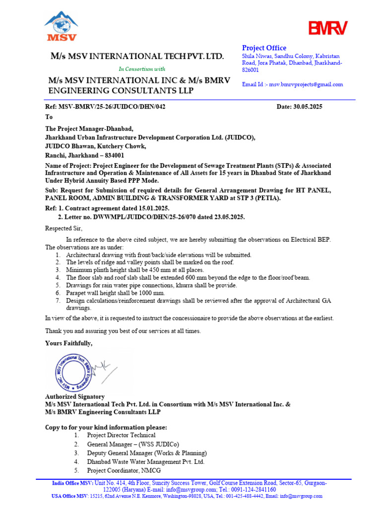 25-26-Msv & Bmrv -042-30.5.25 - Gad of Panel Room, Admin Building ...