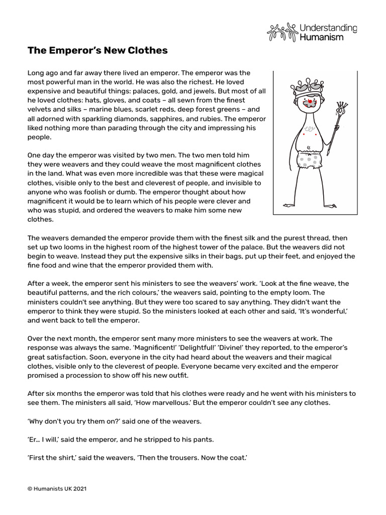 The Emperors New Clothes | PDF | Weaving