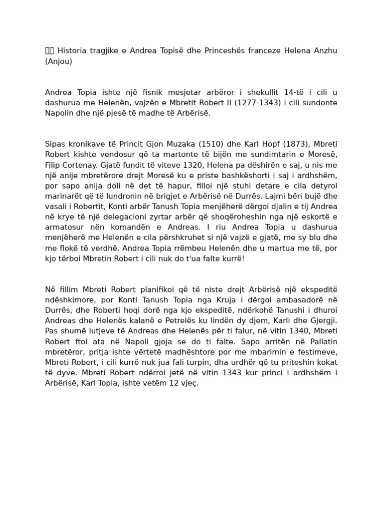 Andrea Topi Helena Anzhu | PDF