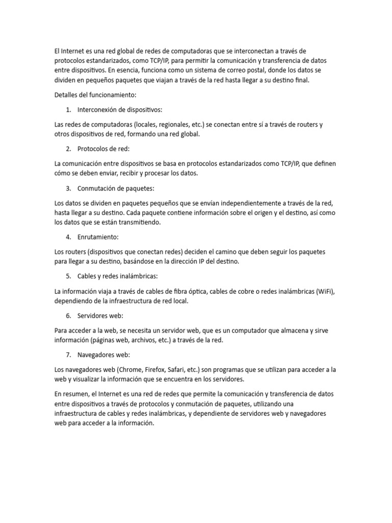 Como Funciona Internet | PDF