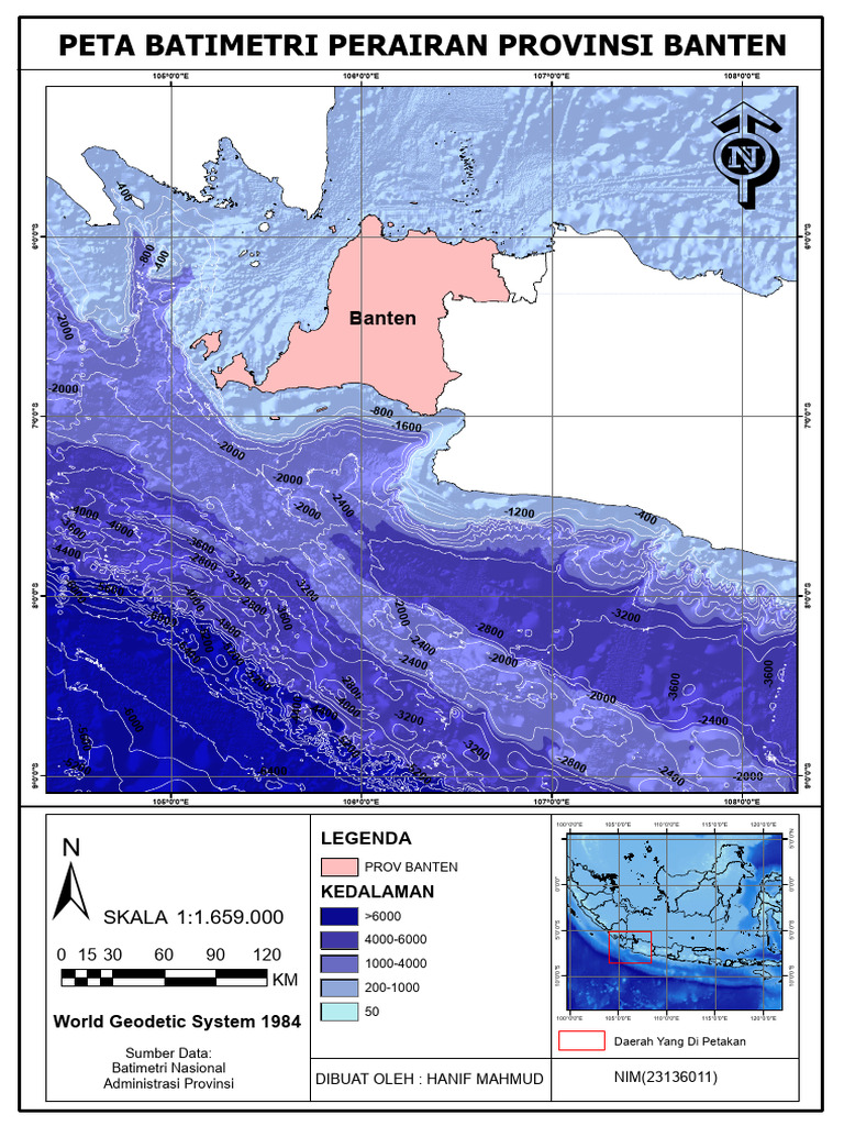 Batimetri Banten | PDF