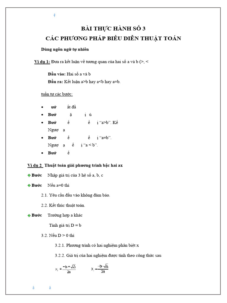 Bai Tap Nhap Mon Lap Trinh Thuat Toan | PDF