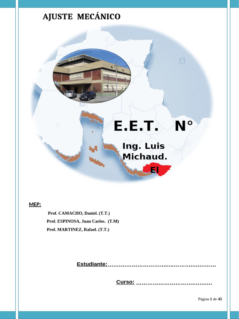 AJUSTE - EET 1°AÑO - Copia-1 | PDF | Hierro