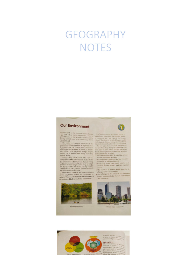 Geography | PDF