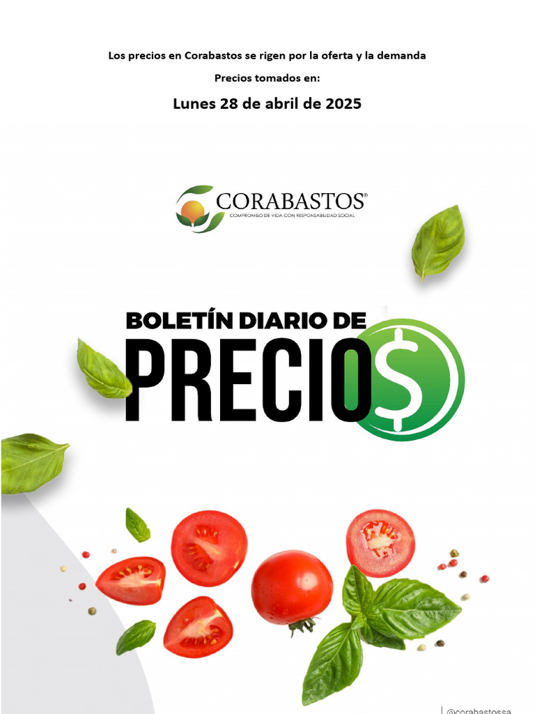 Boletin Diario 20250428 | PDF