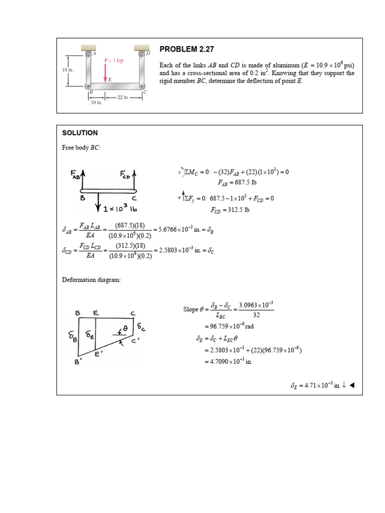 Homework 2 (CSULB MAE 373) | PDF | Civil Engineering | Mechanics