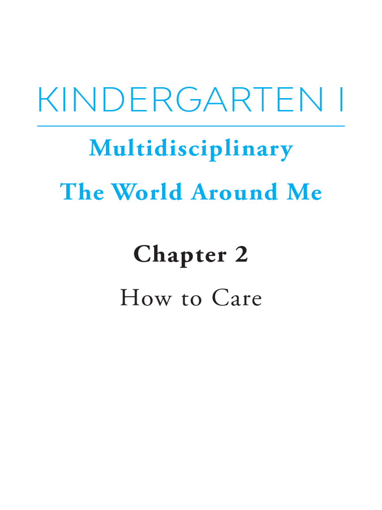 KG1 T1 Multi TG en 2.2 Chapter 2 | PDF | Sun | Natural Environment