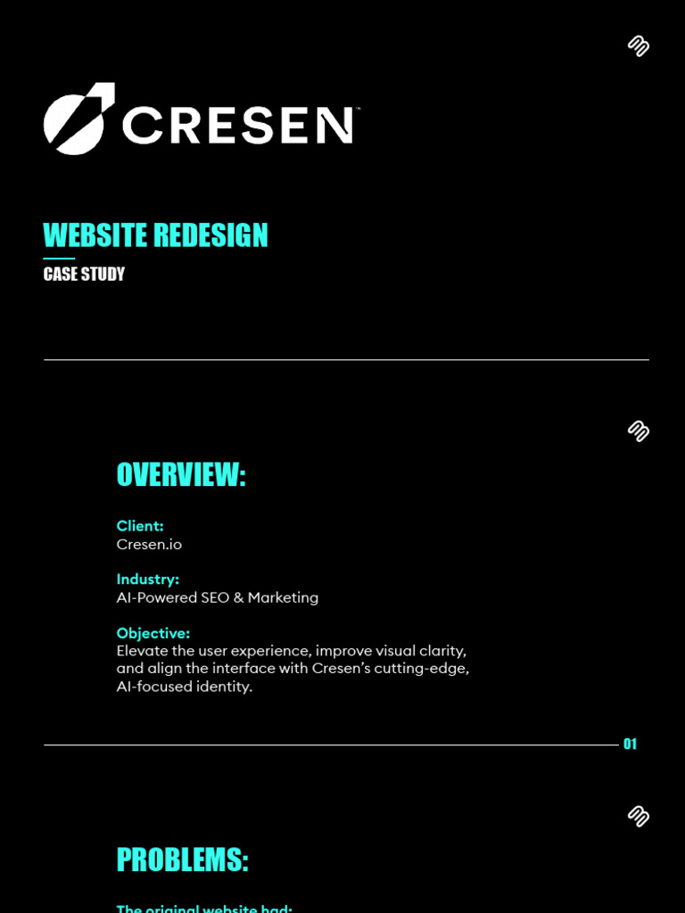 Cresen New Website Design | PDF