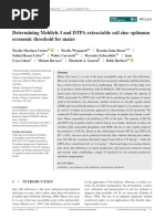 Mehlich 3 Extractable Elements | PDF | Filtration | Spectrophotometry