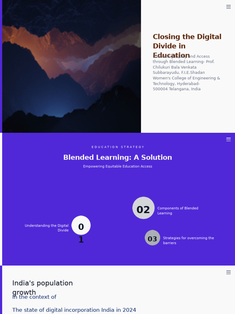Addressing The Digital Divide in Education | PDF | Social Policy