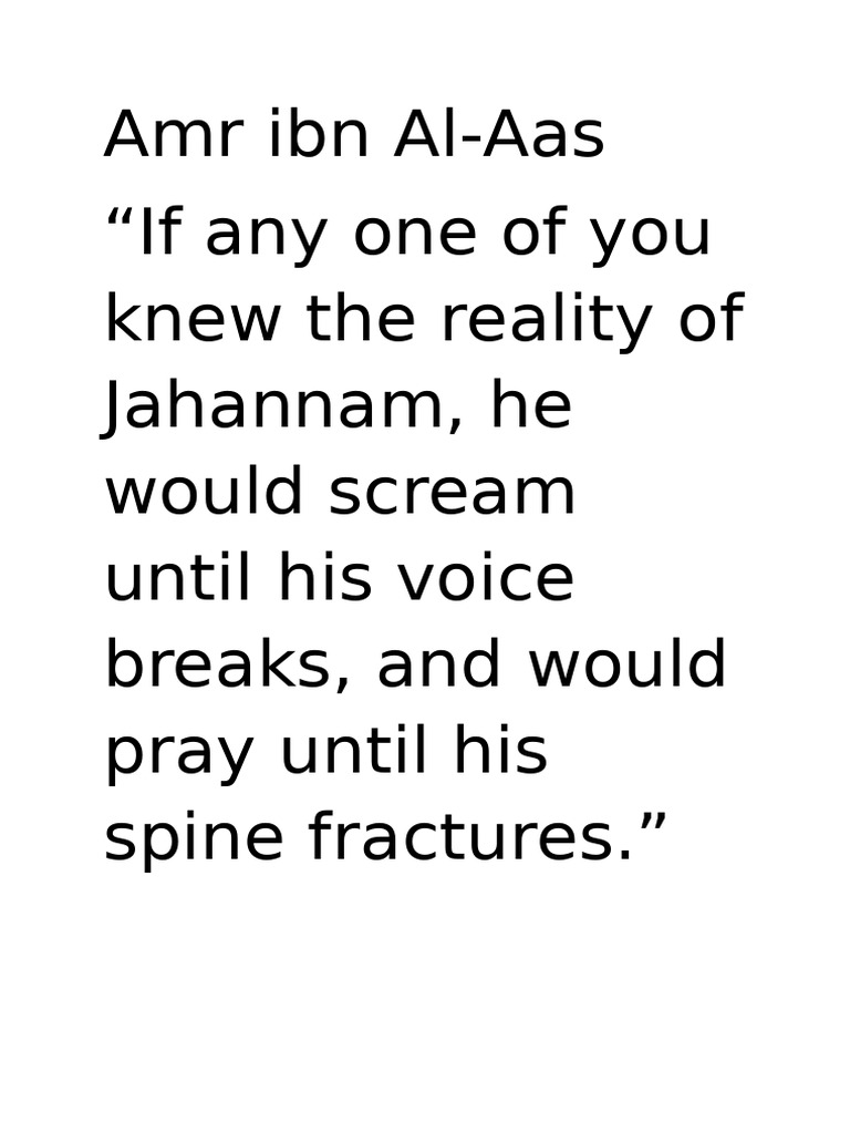 Amr Ibn Al | PDF