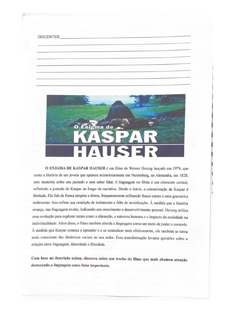 Kaspar | PDF