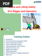 Lifting and Rigging Safety Procedures | PDF