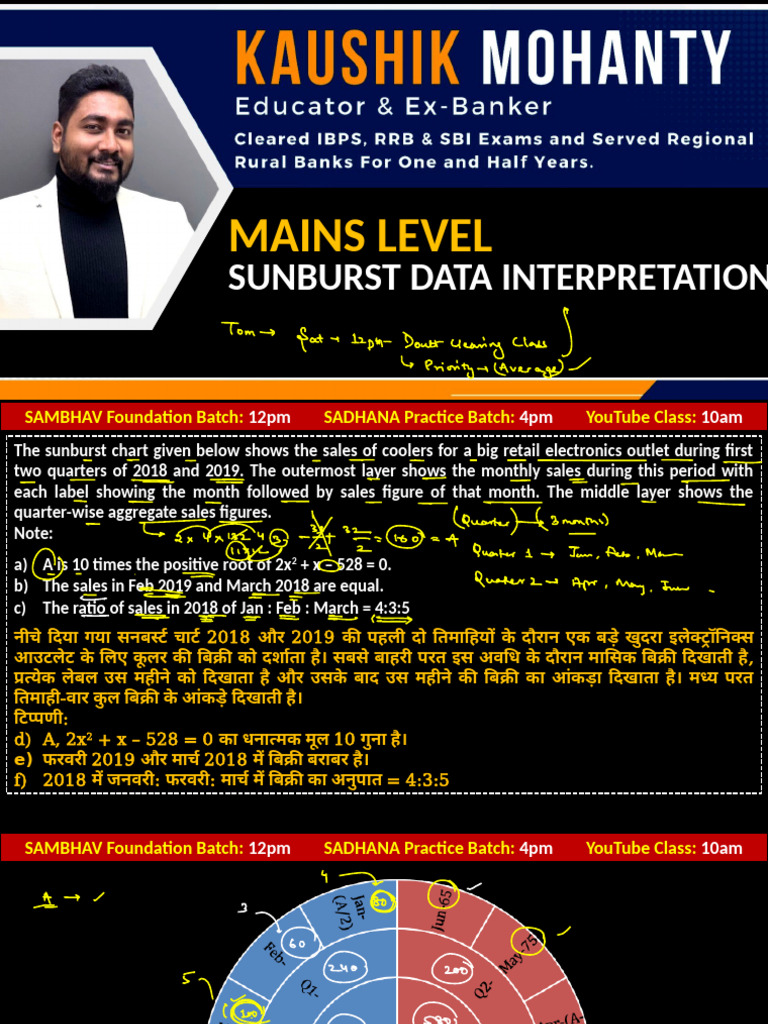 Sunburst-Data-Interpretation-For-Mains-(Sol) | PDF