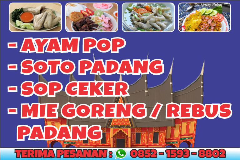 Baner Ayam Pop - BHN 280 - Uk 150 X 100 - Pojok | PDF