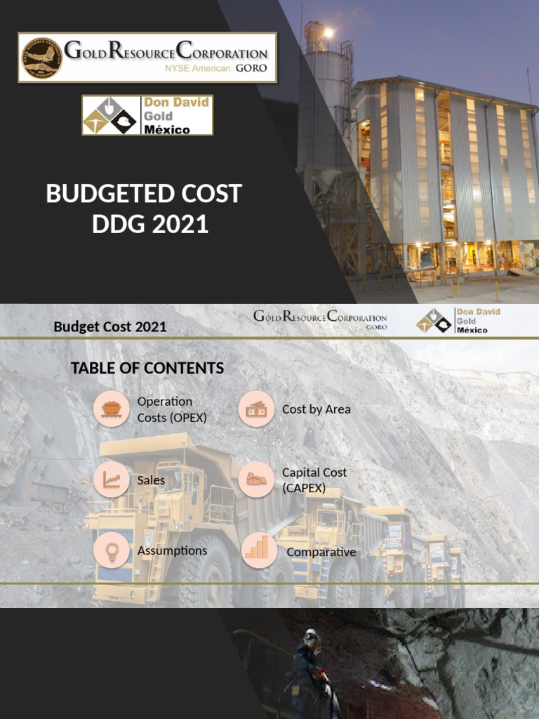 Bugeted Cost 2021 DDG | PDF | Cost Of Goods Sold | Revenue