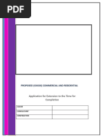EoT Claim Template For Contractors | PDF | Business