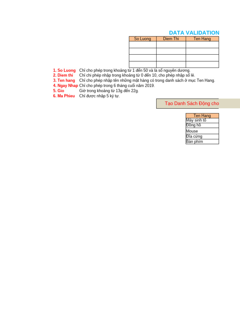 1 Data Validation | PDF