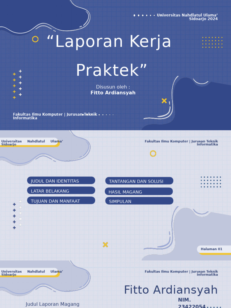 Laporan Kerja Praktek | PDF