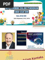 Modul Ajar Paud Deep Learning | PDF