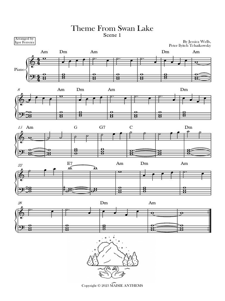 Theme From Swan Lake | PDF