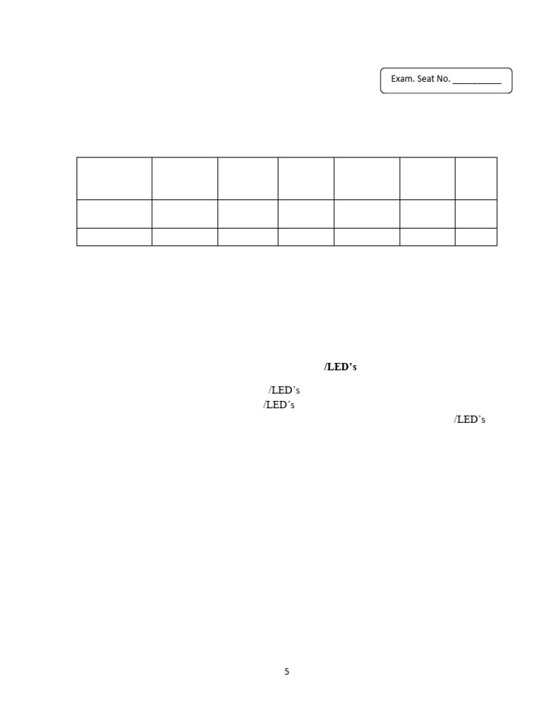 S.Y.B.sc (CS) Electronic Science Slips SEM IV 2022-23-2 | PDF | Raspberry Pi | Arduino