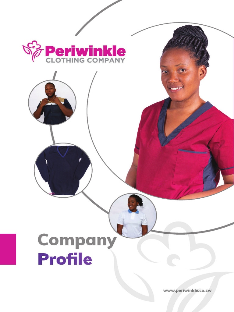 Periwinkle Company Profile | PDF | Textiles | Embroidery