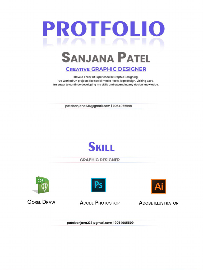 Sanjana Portfolio | PDF