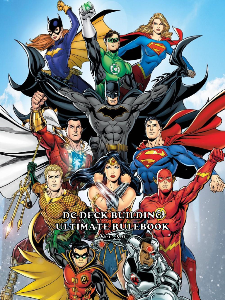 DC Ultimate Rulebook | PDF | Dc Comics | Comics