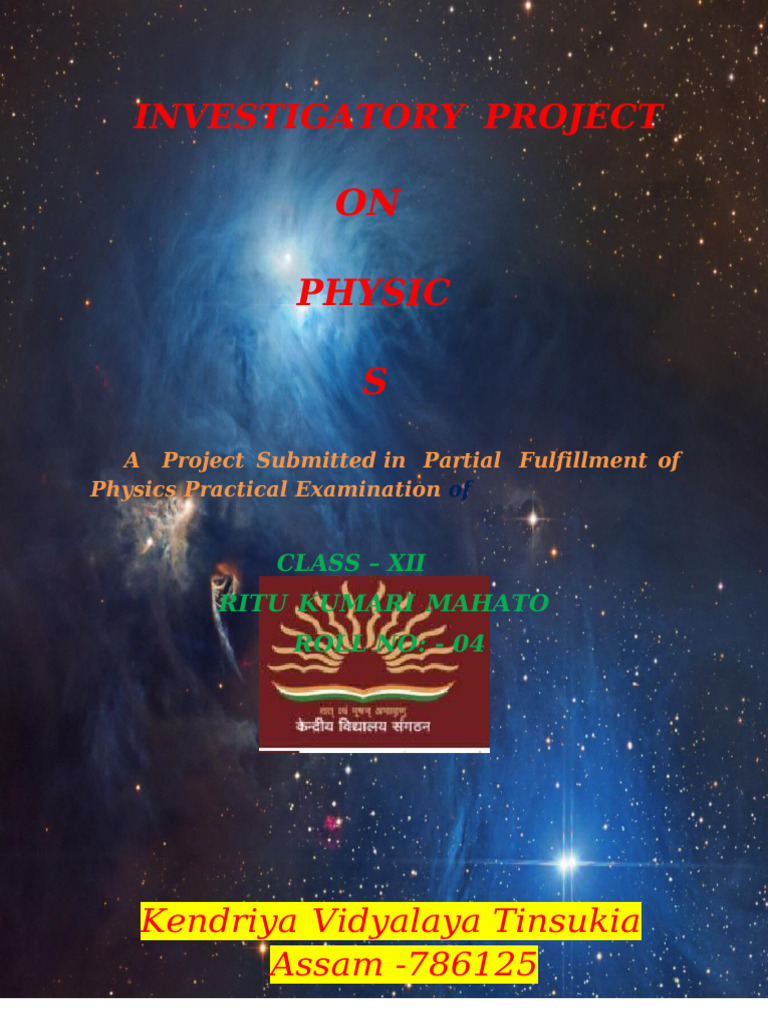 Xii Investigatory Physics Project Transformer Pdf Transformer Inductor